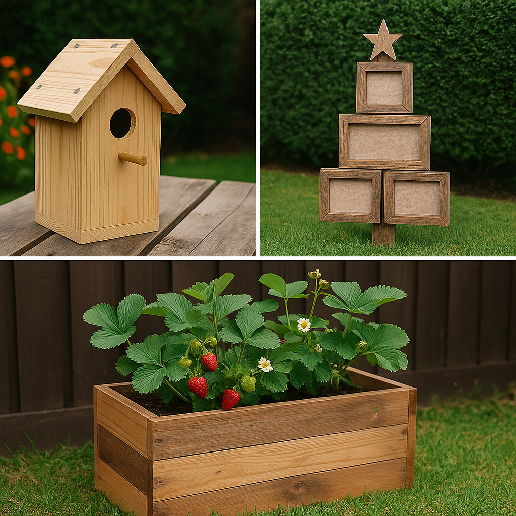 10 Easy DIY Projects for Families Using Recycled Timber This Christmas