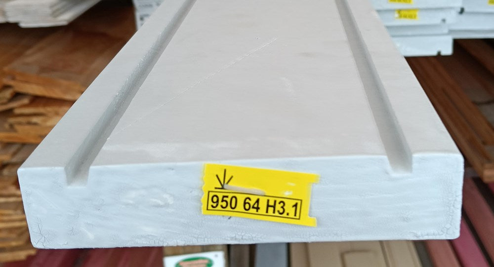 Fascia 150X40 (135x30) H3.1 LOSP Pre-Primed Finger Jointed 2nds