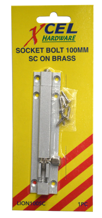 XCEL Socket Bolt 100mm - SC on Brass
