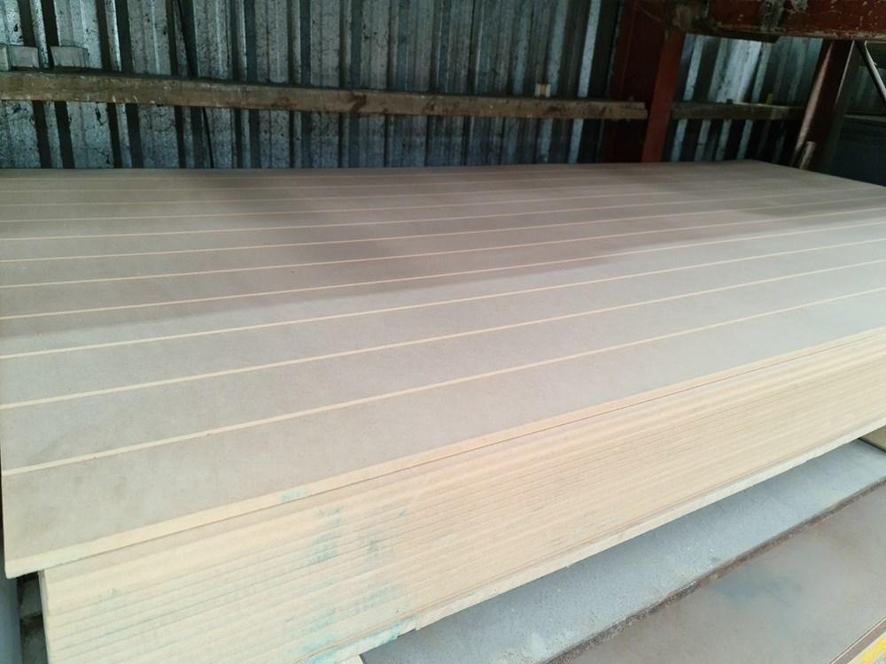 MDF 2440x1200x9mm V Groove Utility Grade