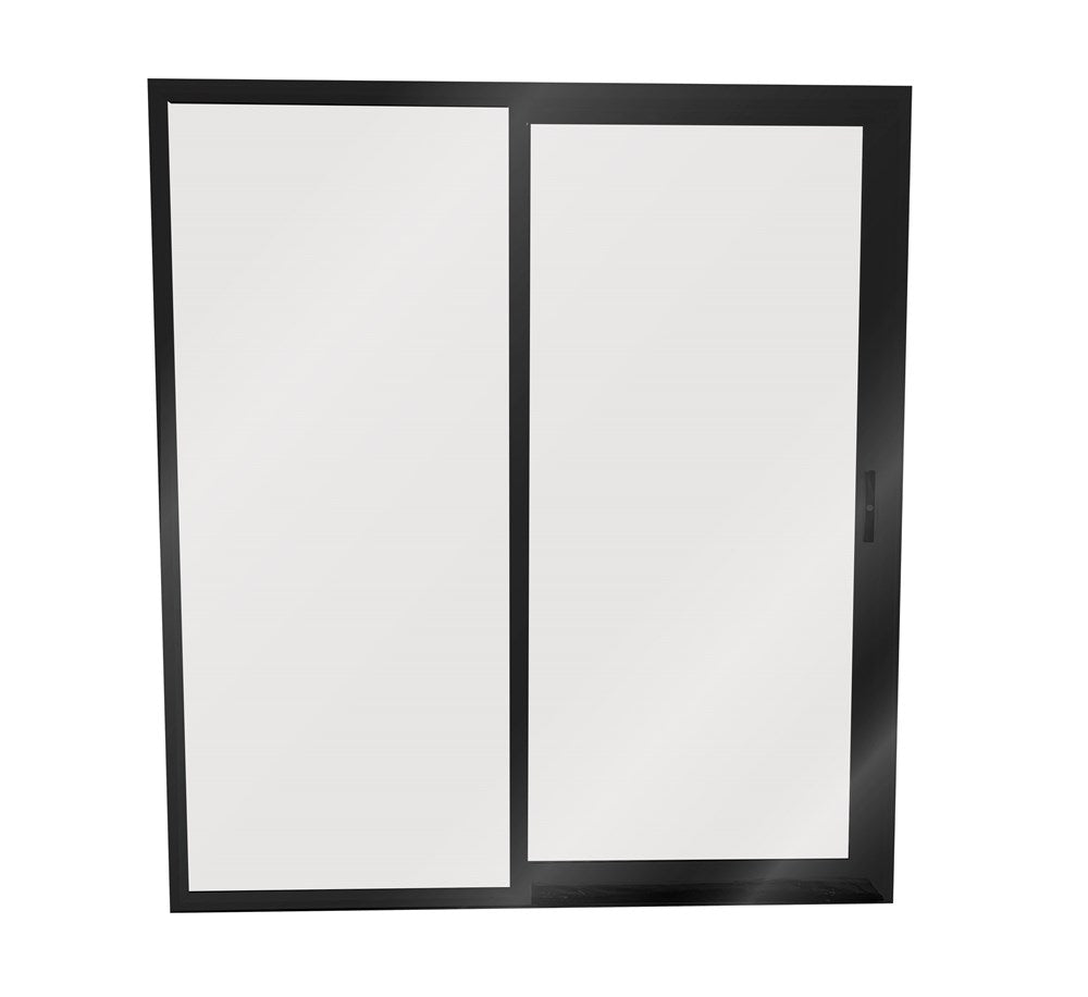 Aluminium Ranch Slider 1800X2000 Open Right - Ironsand Single-Glazed S