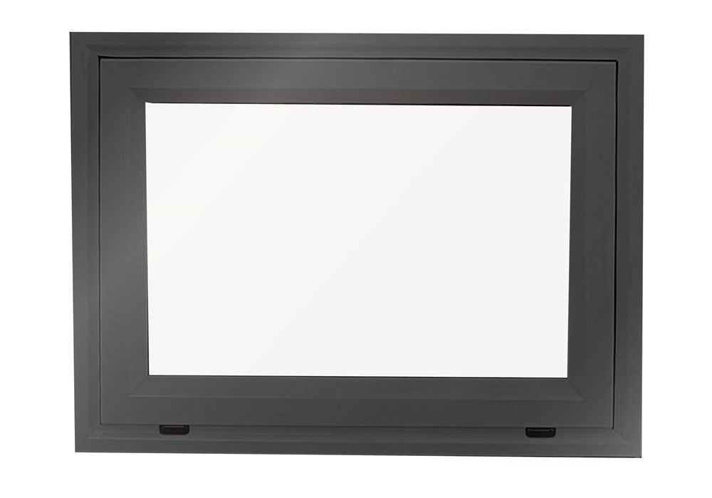 Aluminium Window 550X400 (Single Glazed) - Grey Friars