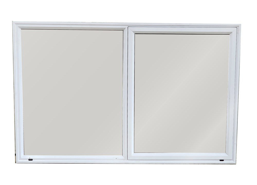 Aluminium Window 1600X1000 (Single Glazed) - ARCTIC WHITE